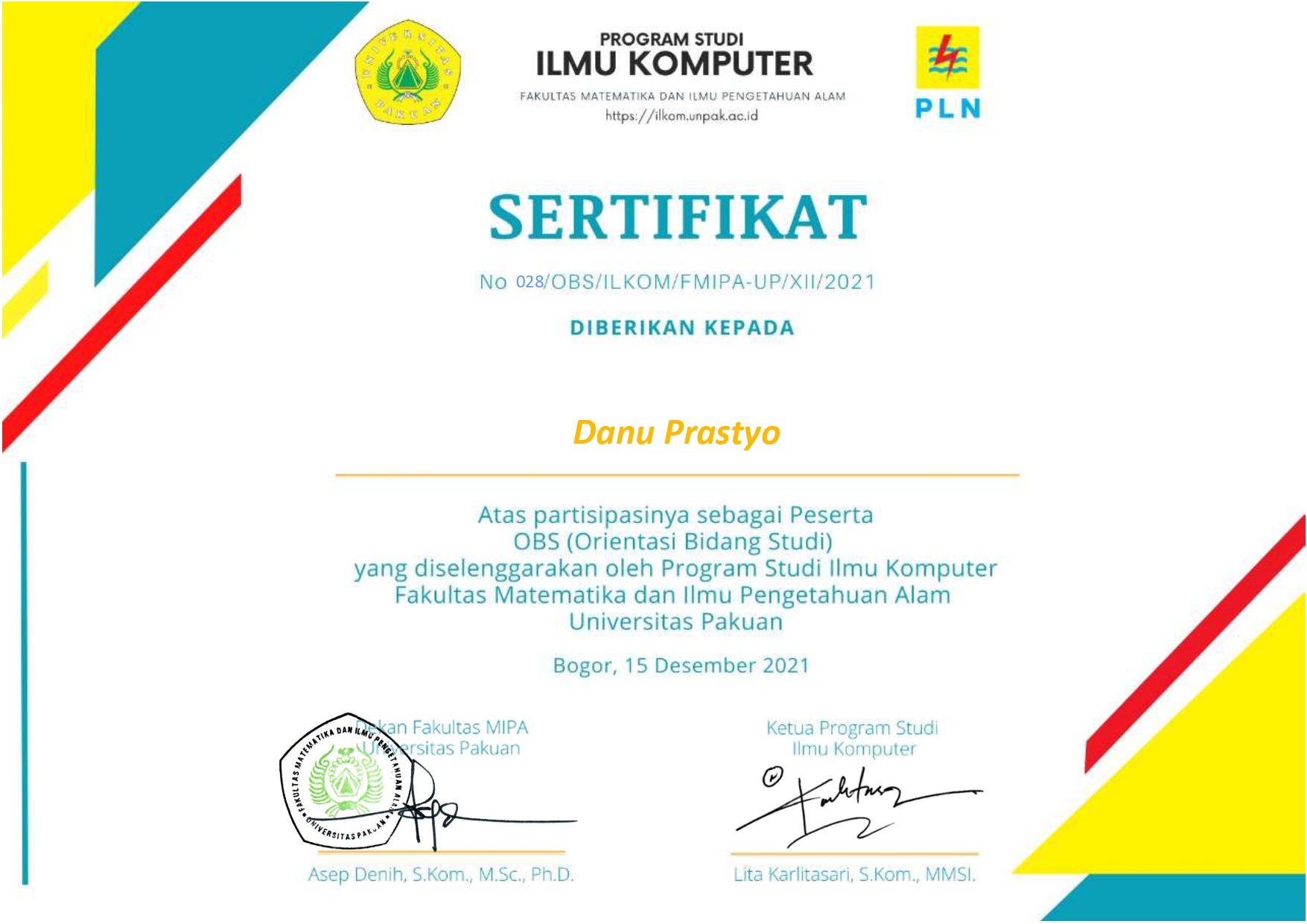 Danu Prastyo | Portfolio