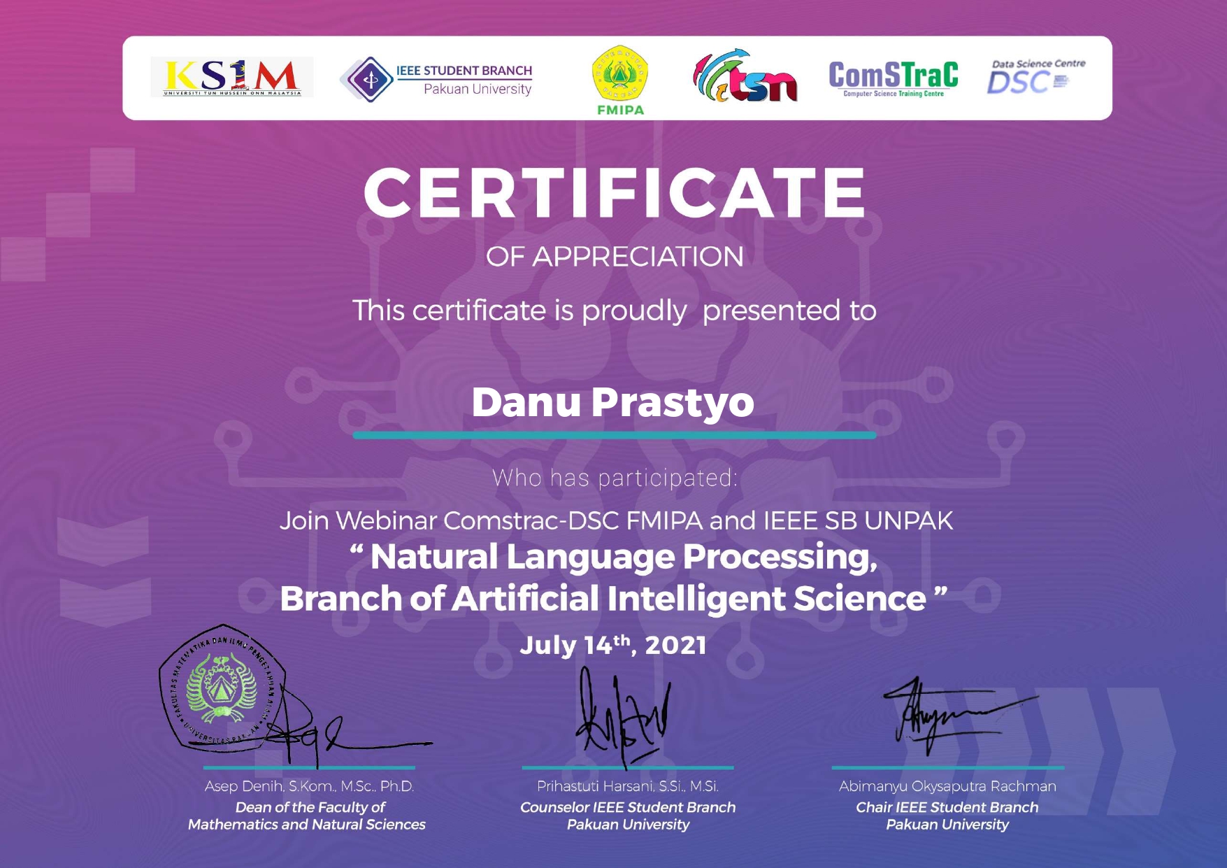 Danu Prastyo | Portfolio